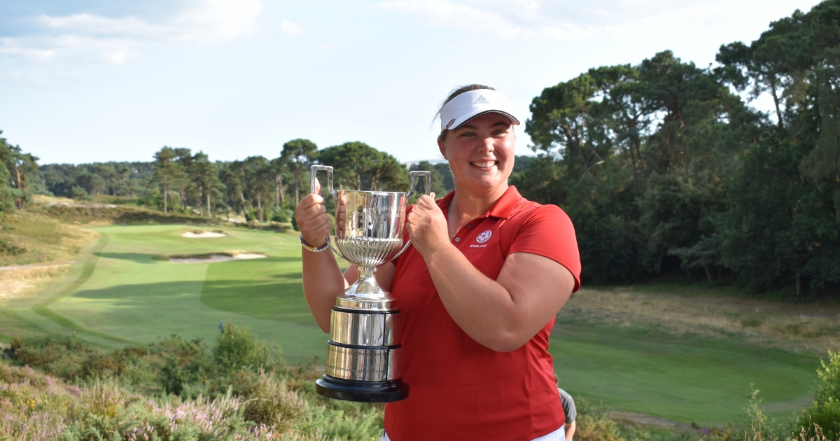Alice Hewson Wins European Ladies' Amateur Championship | European Golf ...